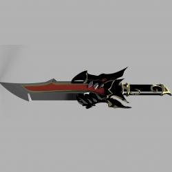 dagger dragon 3d models 【 STLFinder