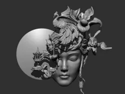 sallly face - Free 3D Model | STLFinder
