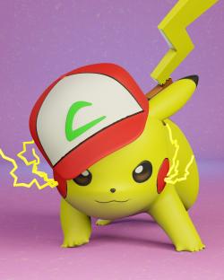 pokemon hoenn ash pikachu brock max may anime 1987 mutant bull 3D ...