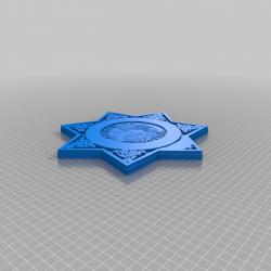 seven point ballpoint star badge holder 3D Models | Page 1 | STLFinder