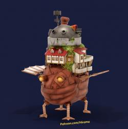 howl s moving castle 3D Models | Page 1 | STLFinder