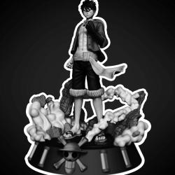 one piece luffy smoking 3D Models | Page 1 | STLFinder