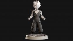 gohan super saiyan 2 3D Models | Page 1 | STLFinder