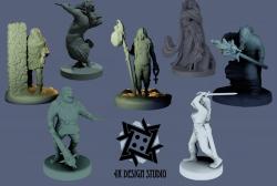 custom figurines for board game 3D Models | Page 1 | STLFinder