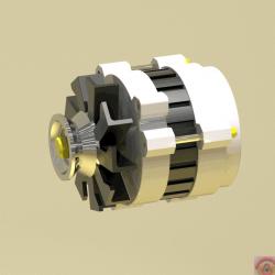 alternator dynamo 3D Models | Page 1 | STLFinder