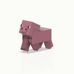 pig from minecraft 3D Models | Page 1 | STLFinder