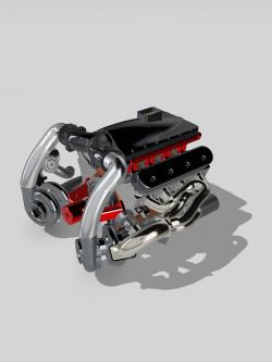 twin turbo ls 3D Models | Page 1 | STLFinder