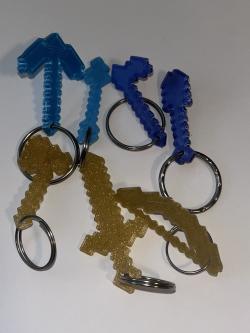 minecraft keychains 3d models 【 STLFinder