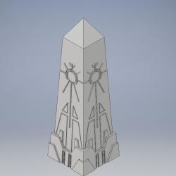 necron obelisk frame 5inch 3D Models | Page 1 | STLFinder
