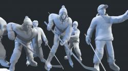 kids hockey printable paper craft 3D Models | Page 1 | STLFinder