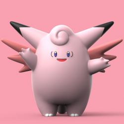 pokemon clefable 3D Models | Page 1 | STLFinder
