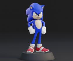 sonic the hedgehog pattern shirt men 3D Models | Page 1 | STLFinder