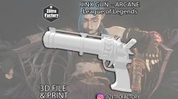 jinx league of legends arcane 3D Models | Page 1 | STLFinder