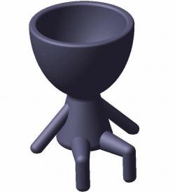flowerpot man 3D Models | Page 1 | STLFinder
