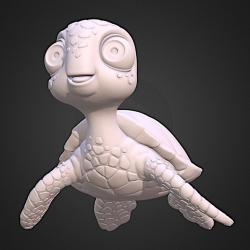 green sea turtle drawing 3D Models | Page 1 | STLFinder