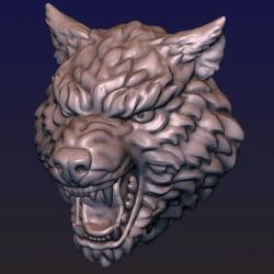 wolf head pointilism 3D Models | Page 1 | STLFinder