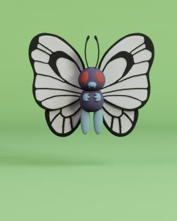 butterfree gif 3D Models | Page 1 | STLFinder