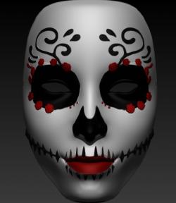 catrina mask 3d models 【 STLFinder