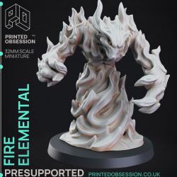 dnd fire elemental 3D Models | Page 1 | STLFinder
