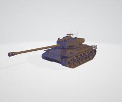 116 T26E4 Super Pershing Frontal Armor Plate 3d models 【 STLFinder