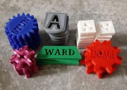 keyforge token set 3d models 【 STLFinder