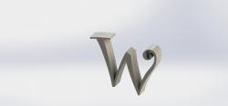letter w 3D Models | Page 1 | STLFinder