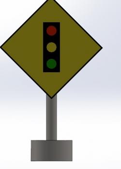 Traffic Signal Light Post 3d models 【 STLFinder