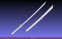 akame sword 3D Models | Page 1 | STLFinder