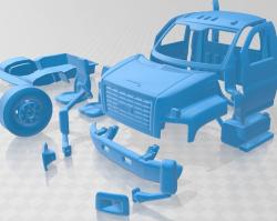 2007 gmc topkick 4x4 transformer ironhide pickup for sale 3D Models ...