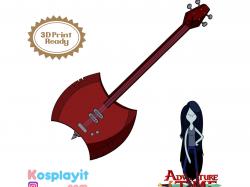 adventure time marceline cosplay 3D Models | Page 1 | STLFinder