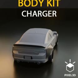 2014 dodge charger wide body kit 3D Models | Page 1 | STLFinder