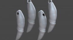 viking wolf fang pendant 3D Models | Page 1 | STLFinder