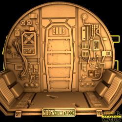 star wars 3d print diorama han and chewbacca background | Page 1 ...