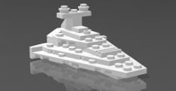 mini star destroyer lego mini 3D Models | Page 1 | STLFinder