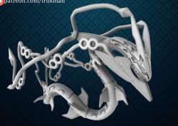 mega rayquaza model | Page 1 | STLFinder