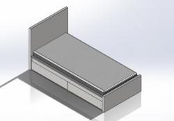 malm ikea single bed 3D Models | Page 1 | STLFinder