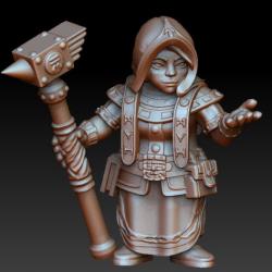 dwarf woman 3D Models | Page 1 | STLFinder