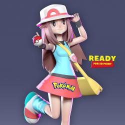 pokemon leaf character 3D Models | Page 1 | STLFinder