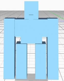 dimensions of body iron golem 2 feet tall made from styrofoam 3D Models ...