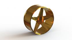 5 spoke rim 3d models 【 STLFinder