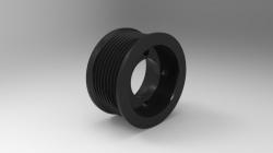edelbrock 10 rib pulley on supercharger 3D Models | Page 1 | STLFinder