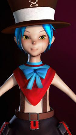 strong girl deviantart barbell circus cartoon 3D Models | Page 1 ...