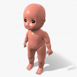 baby doll model 【 STLFinder