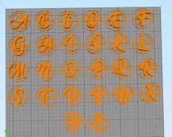 abc stamp 3d models 【 STLFinder