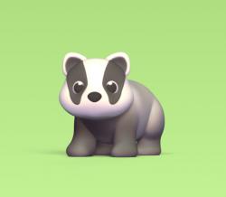 cute badger 3D Models | Page 1 | STLFinder