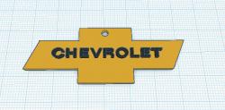 chevrolet keychain 3d models 【 STLFinder