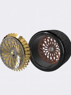 turbo fans for wheels 3d models 【 STLFinder