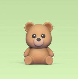 round 25 robo bear 3D Models | Page 1 | STLFinder