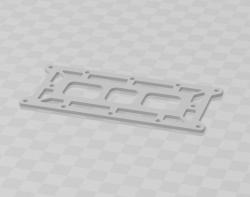 gearup universal aluminium roof rack cross bars key replacement 3D ...