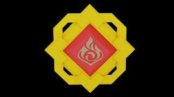 pyro vision genshin 3d models 【 STLFinder